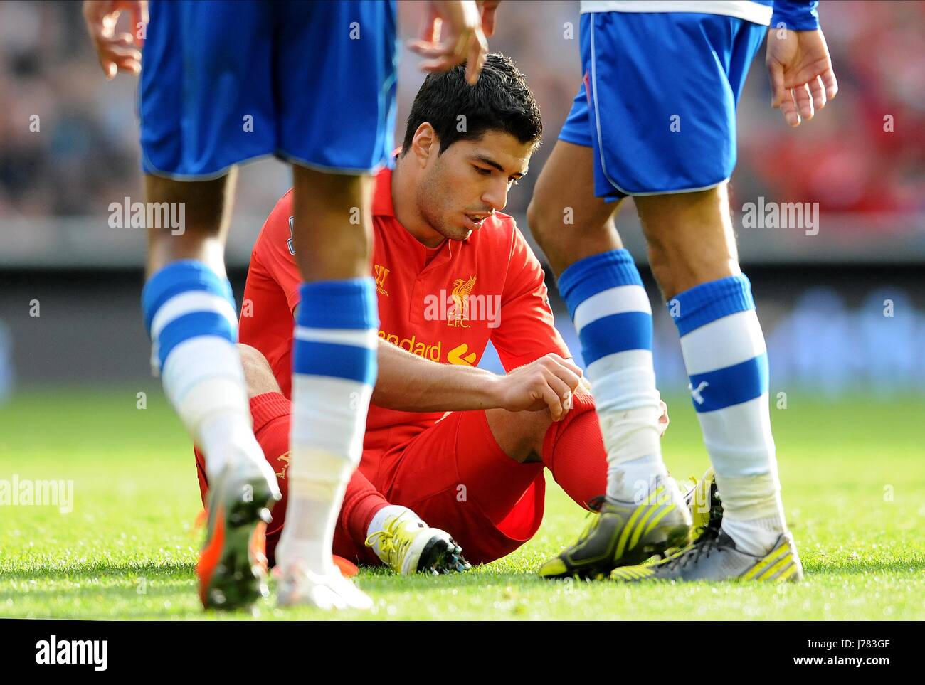 LUIS SUAREZ LIVERPOOL FC LIVERPOOL FC ANFIELD LIVERPOOL ENGLAND 20 ...