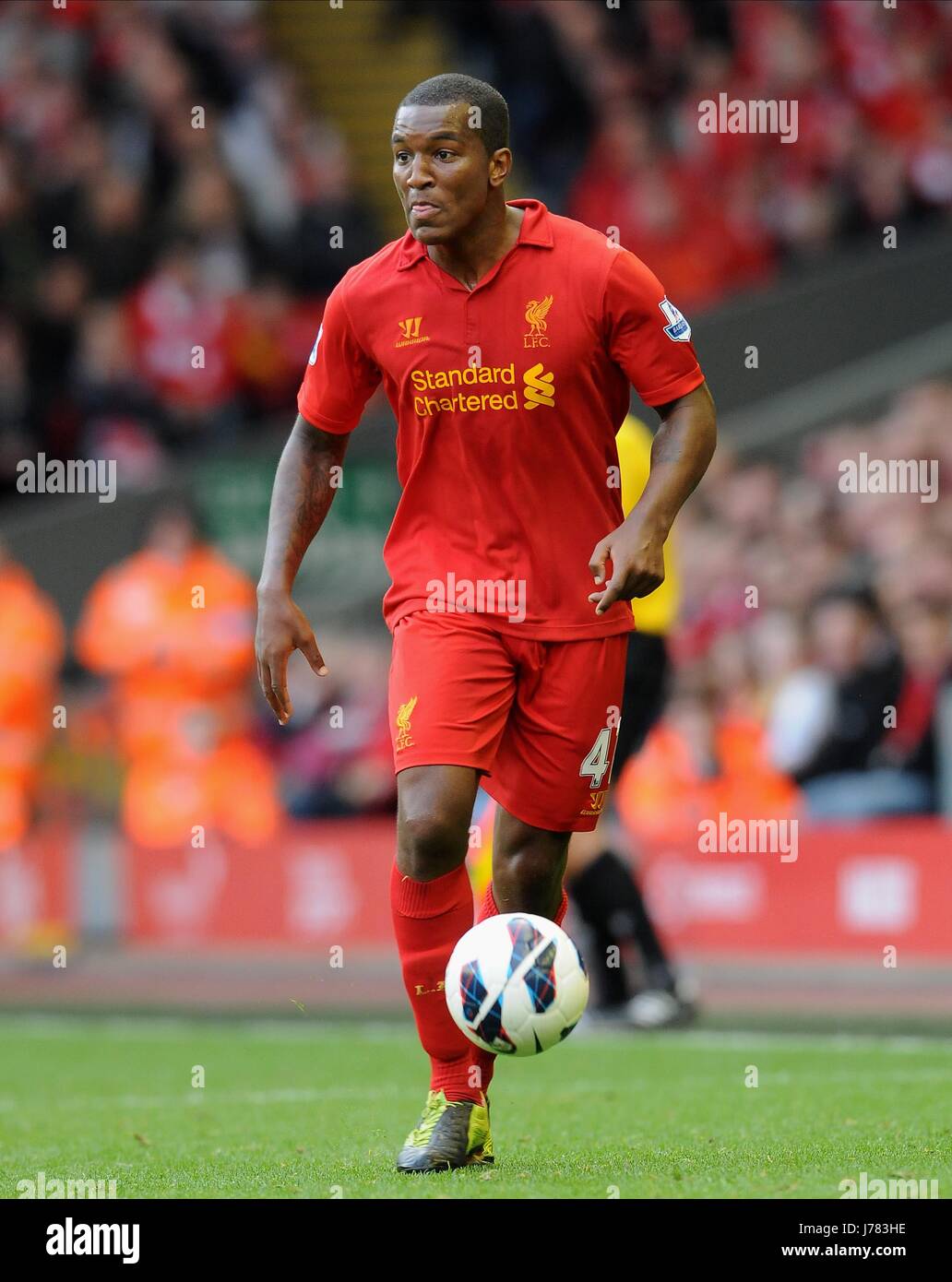 ANDRE WISDOM LIVERPOOL FC LIVERPOOL FC ANFIELD LIVERPOOL ENGLAND 20 ...