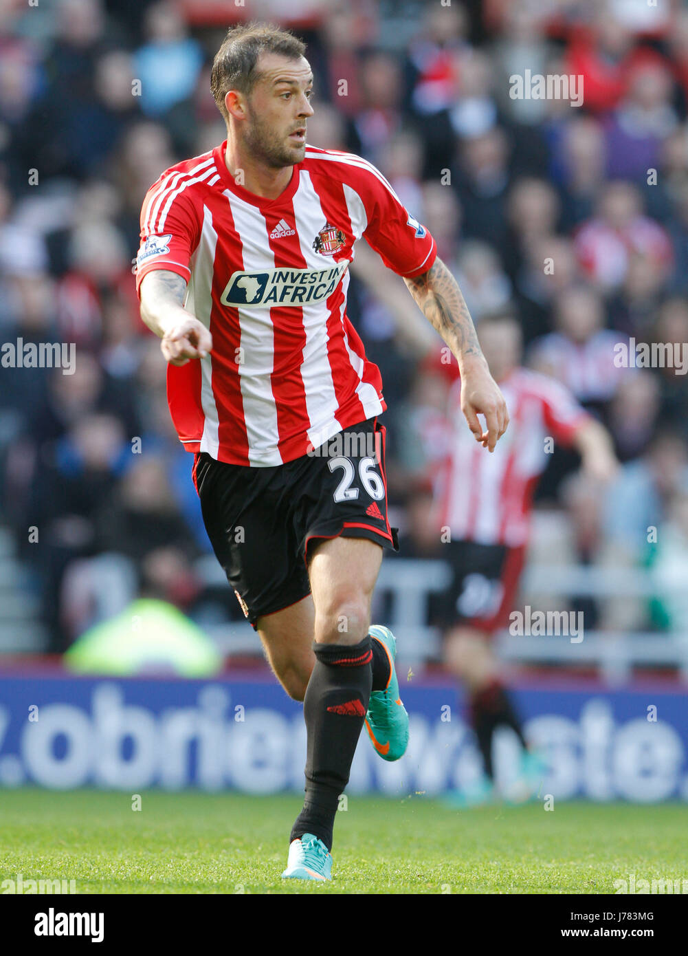 STEVEN FLETCHER SUNDERLAND FC STADIUM OF LIGHT SUNDERLAND ENGLAND 21 ...