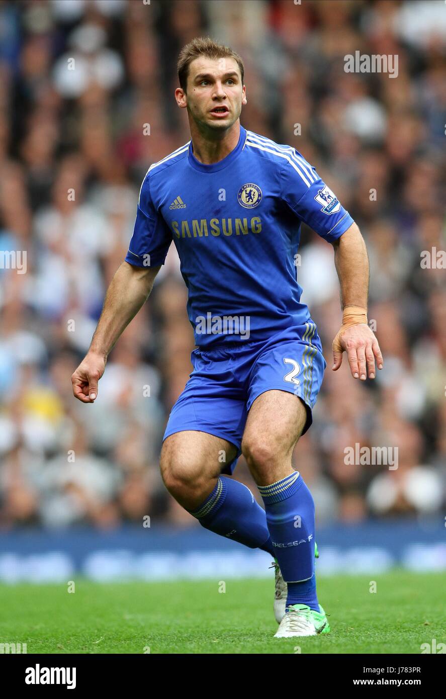 BRANISLAV IVANOVIC CHELSEA FC LONDON ENGLAND UK 20 October 2012 Stock ...