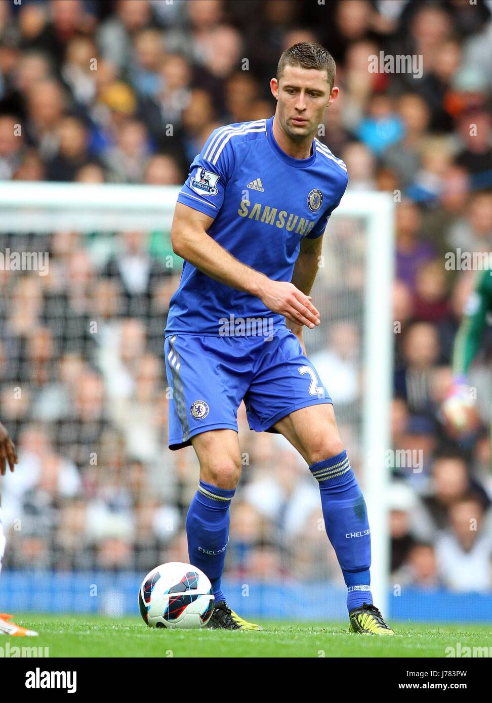 GARY CAHILL CHELSEA FC LONDON ENGLAND UK 20 October 2012 Stock Photo ...