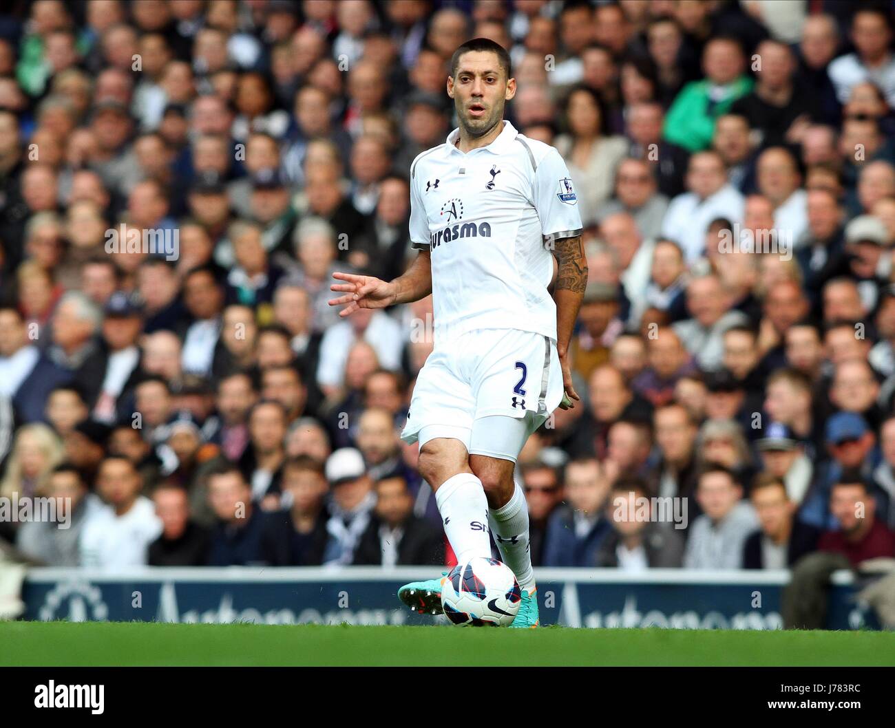 CLINT DEMPSEY TOTTENHAM HOTSPUR FC LONDON ENGLAND UK 20 October 2012 ...