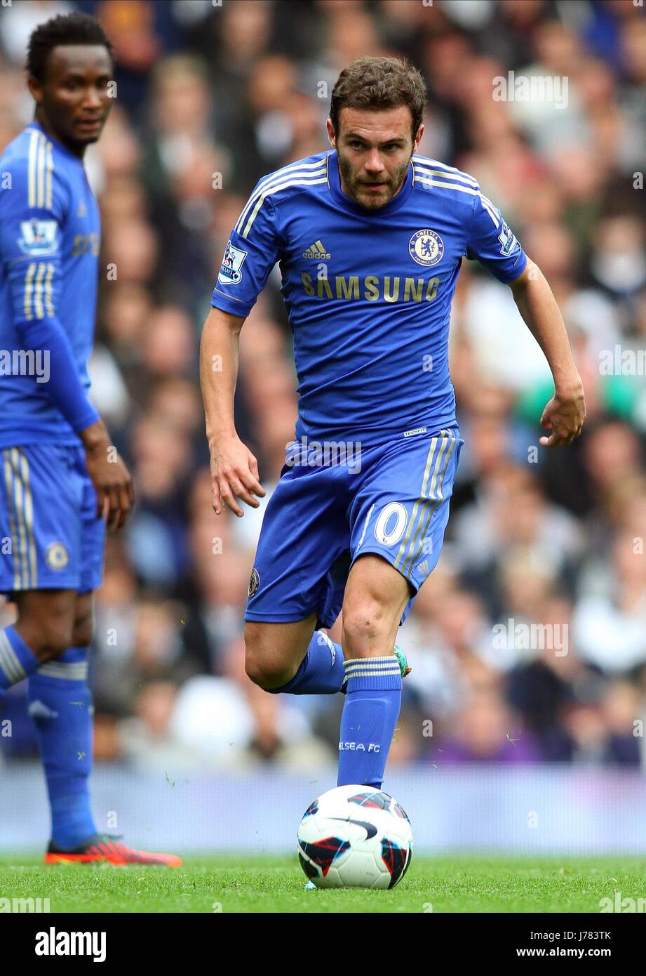 JUAN MATA CHELSEA FC LONDON ENGLAND UK 20 October 2012 Stock Photo - Alamy