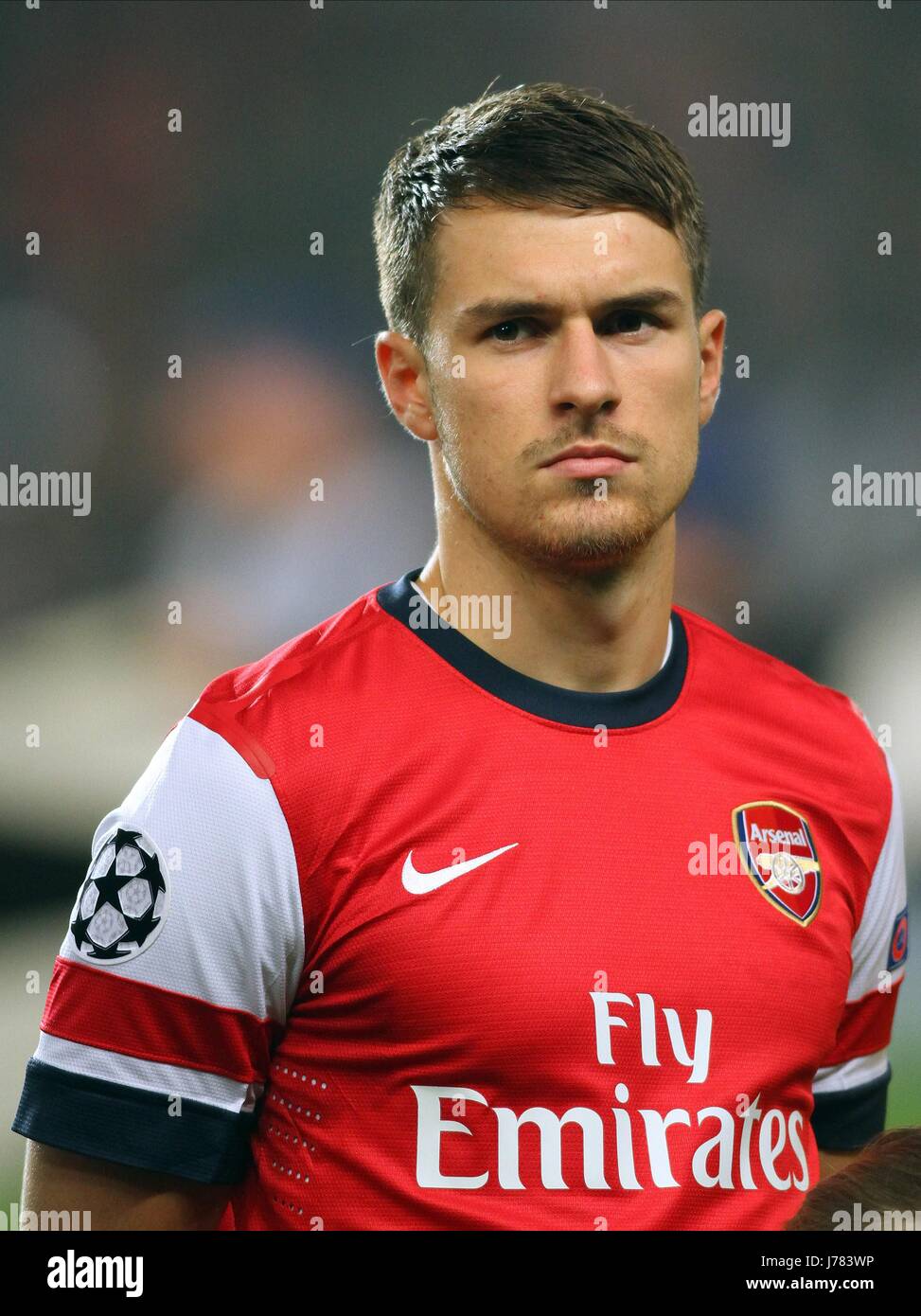 AARON RAMSAY ARSENAL LONDON ENGLAND UK 24 October 2012 Stock Photo - Alamy