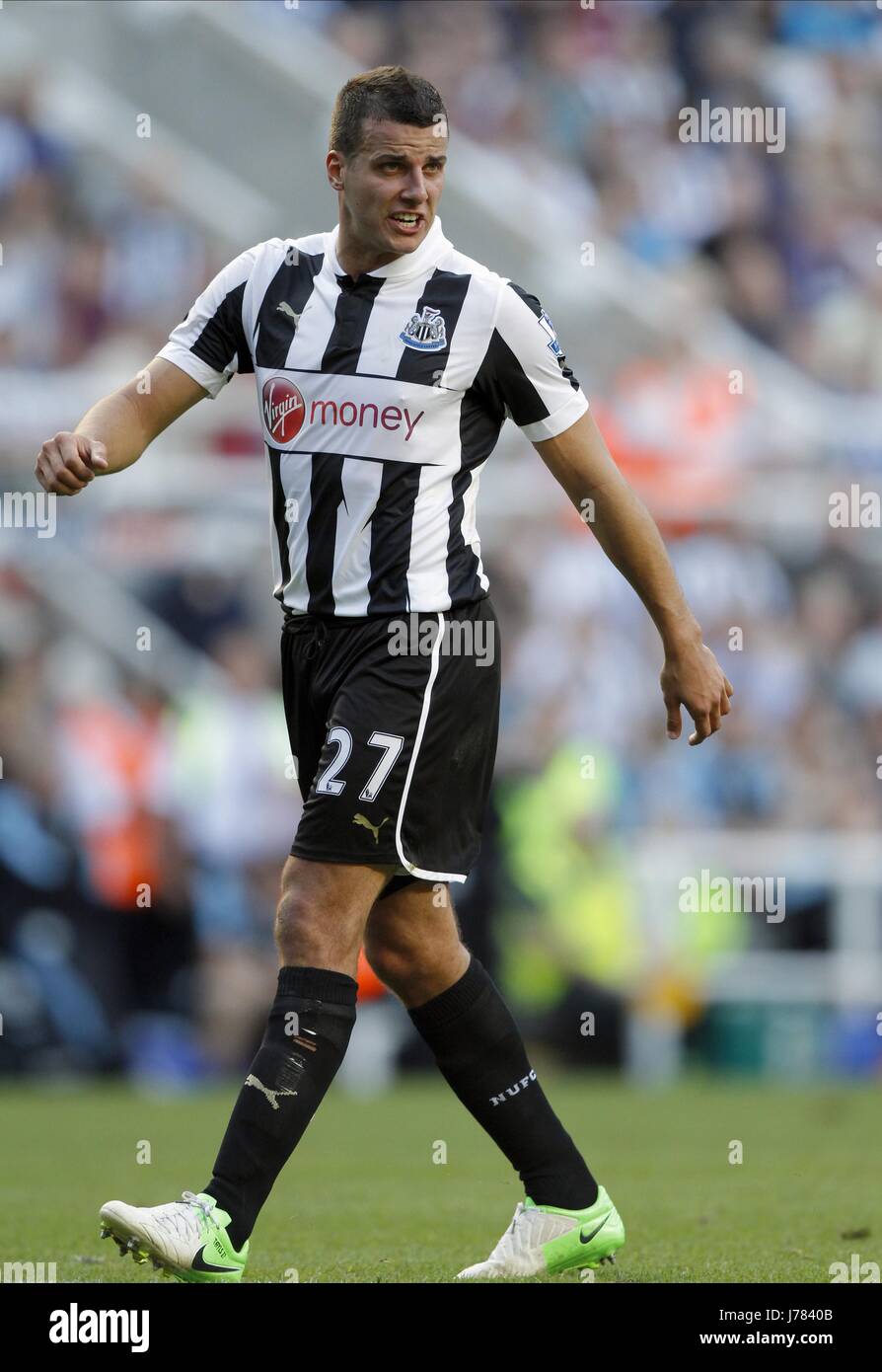 STEVEN TAYLOR NEWCASTLE UNITED FC ST.JAMES PARK NEWCASTLE ENGLAND 02 ...