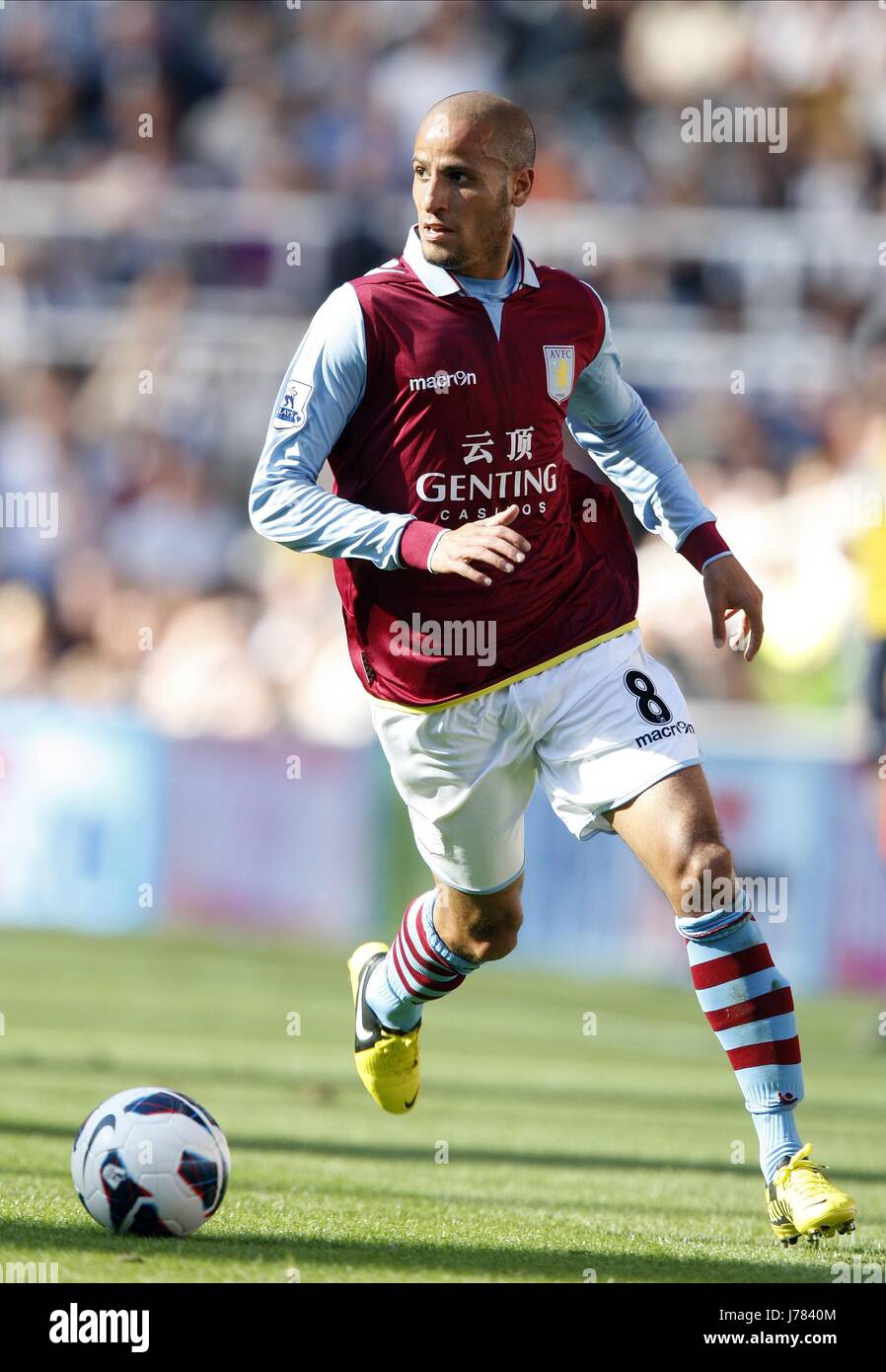 KARIM EL AHMADI ASTON VILLA FC ST.JAMES PARK NEWCASTLE ENGLAND 02 ...