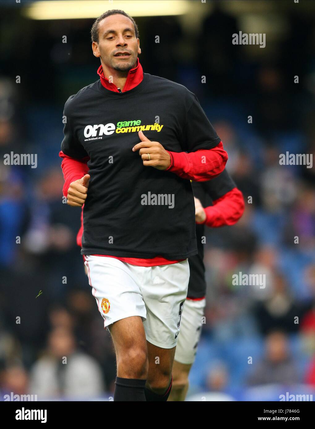 Wearing football shirt hi-res stock photography and images - Alamy