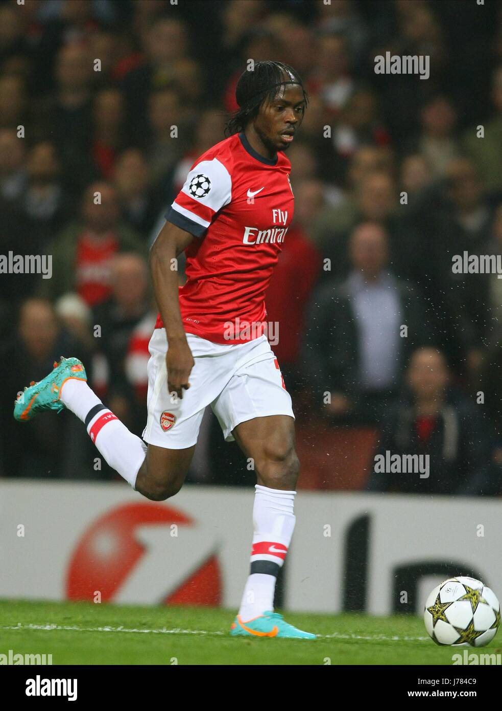 GERVINHO ARSENAL FC LONDON ENGLAND UK 24 October 2012 Stock Photo - Alamy