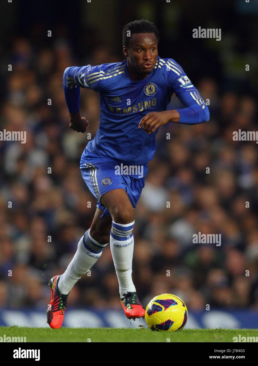 MIKEL CHELSEA FC LONDON ENGLAND UK 28 October 2012 Stock Photo - Alamy