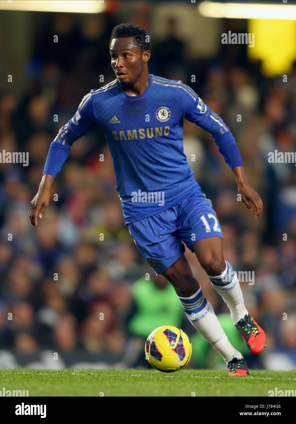 MIKEL CHELSEA FC LONDON ENGLAND UK 28 October 2012 Stock Photo - Alamy