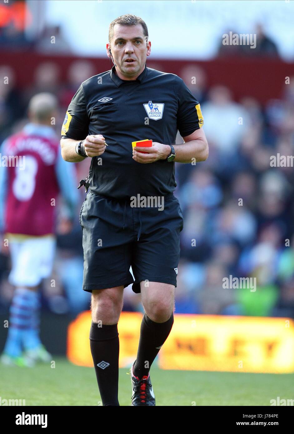 PHIL DOWD PREMIERSHIP REFEREE PREMIERSHIP REFEREE VILLA PARK BIRMINGHAM ENGLAND 27 October 2012 ...