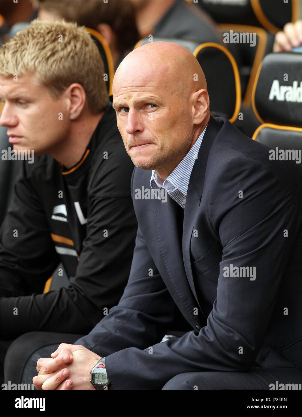 STALE SOLBAKKEN WOLVERHAMPTON WANDERERS MANAGER WOLVES MANAGER MOLINEUX ...