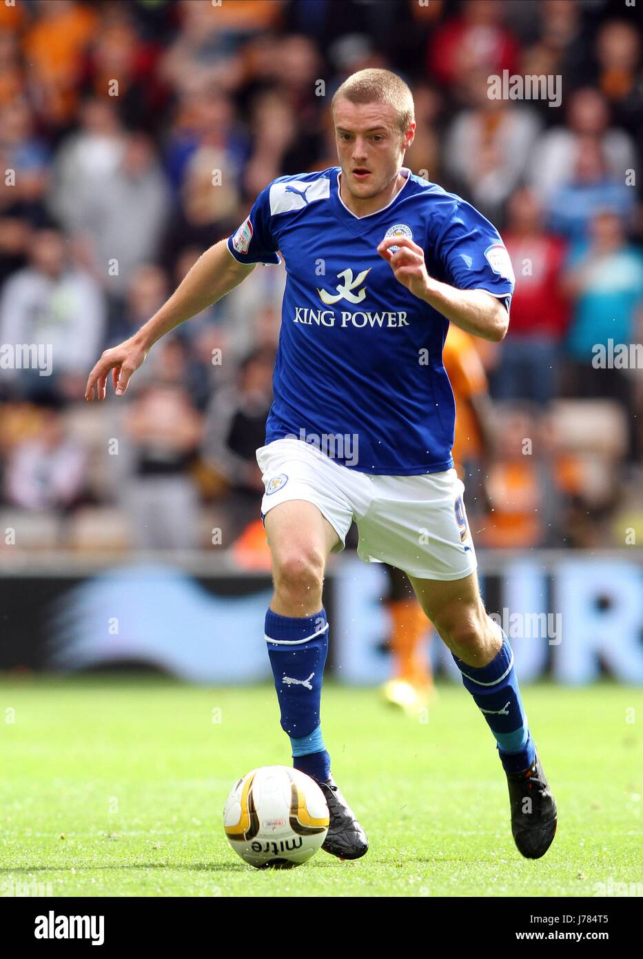 JAMIE VARDY LEICESTER CITY FC LEICESTER CITY FC MOLINEUX STADIUM ...