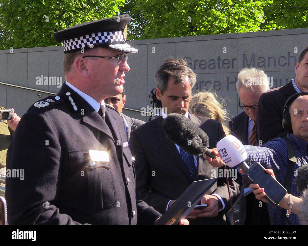Chief constable ian hopkins statement hi-res stock photography and ...