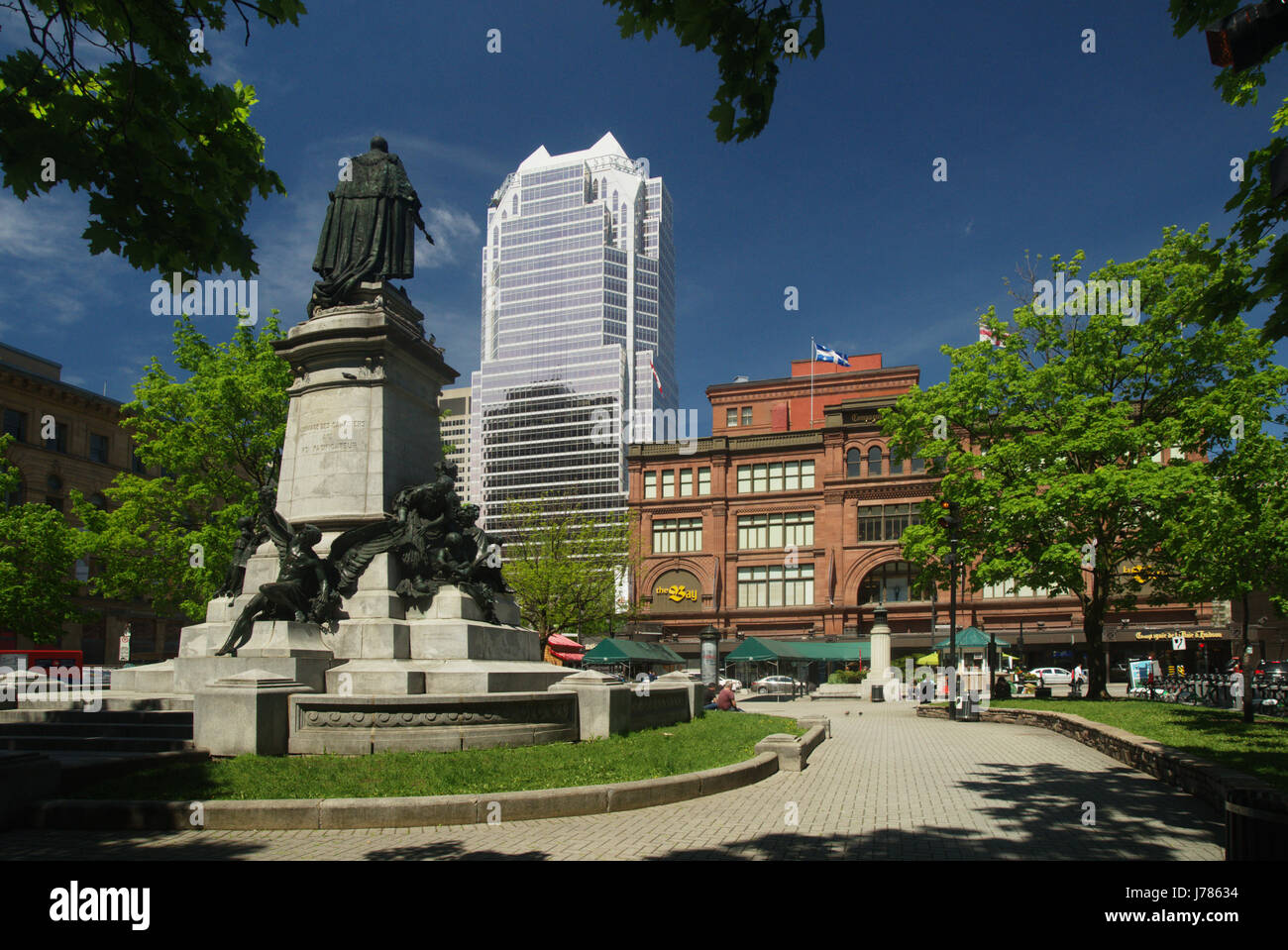 Phillips Square in downtown Montreal,Quebec Stock Photo - Alamy