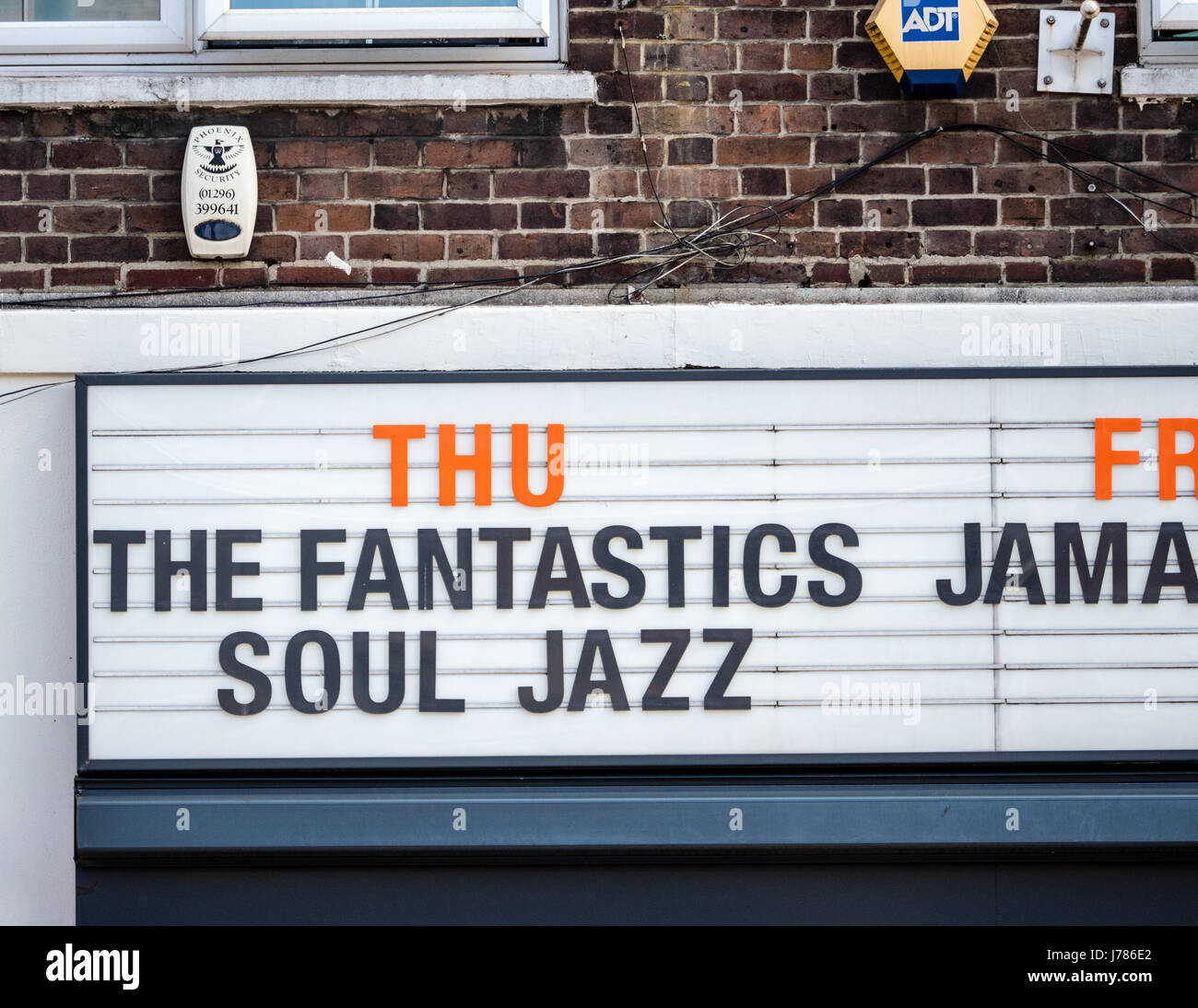 Shop signs in London Stock Photo - Alamy