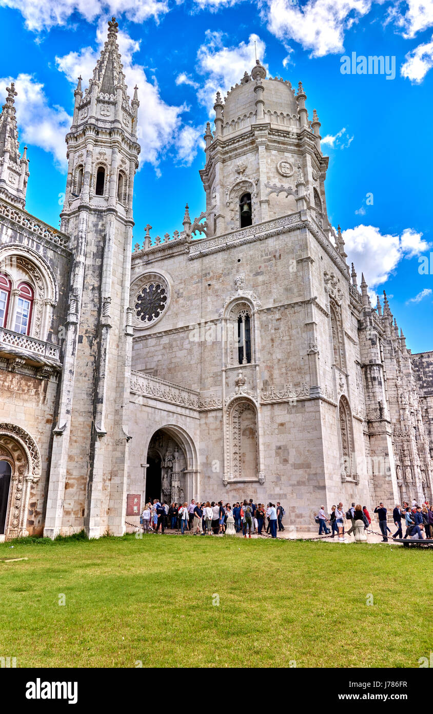 The Jerónimos Monastery Stock Photo - Alamy