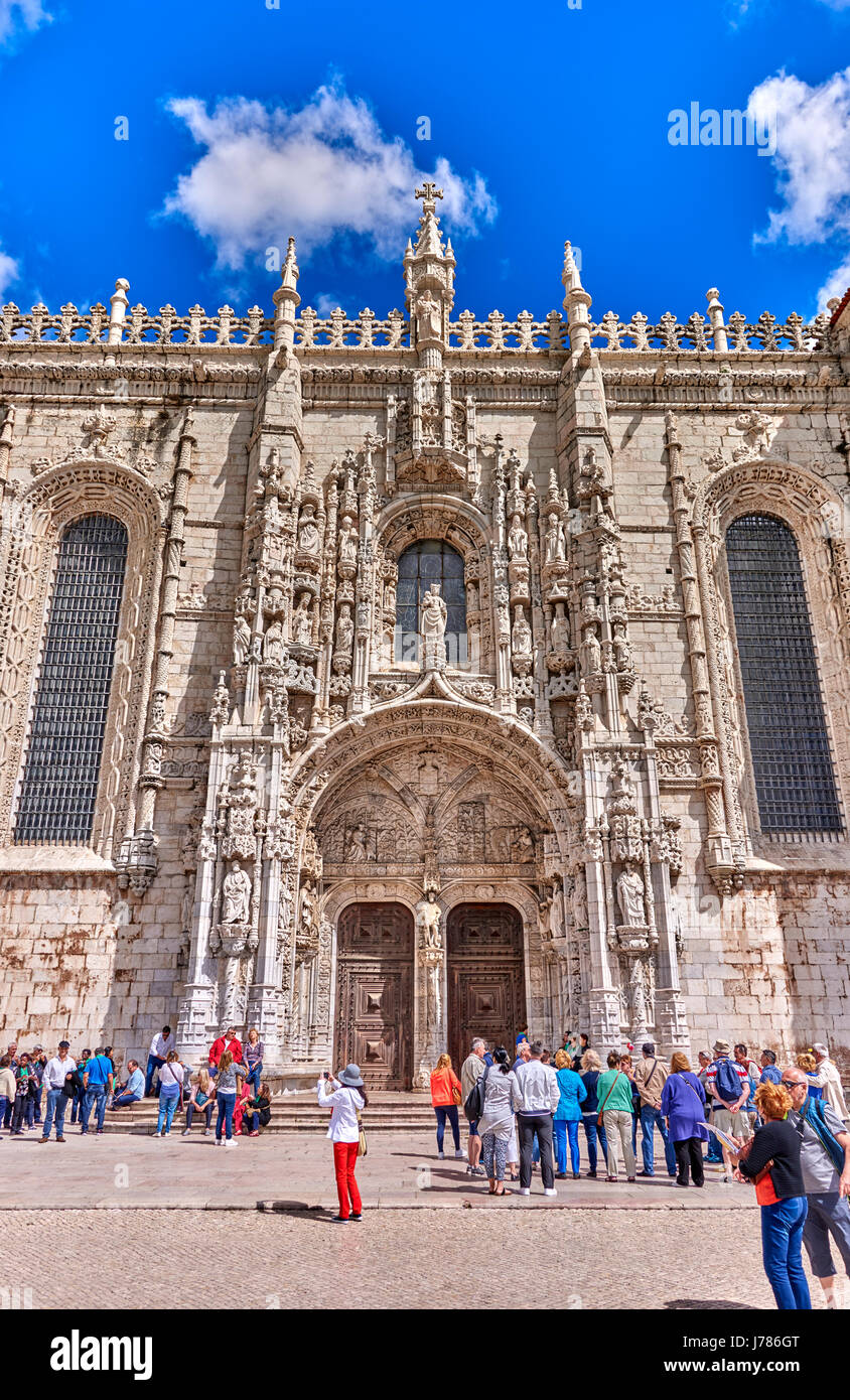 The Jerónimos Monastery Stock Photo - Alamy