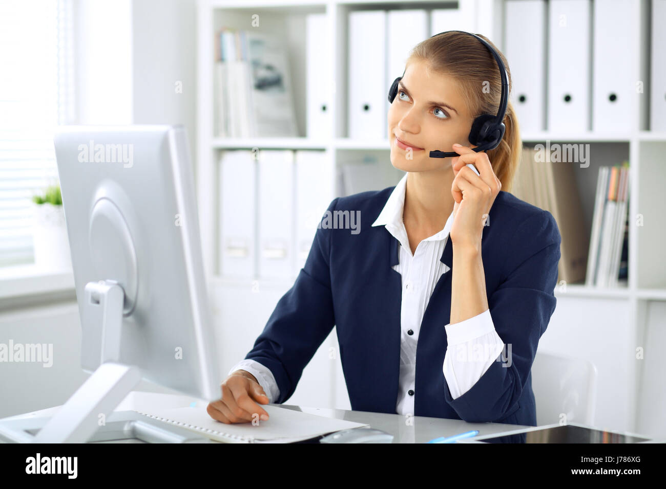 Operator Secretary High Resolution Stock Photography and Images - Alamy