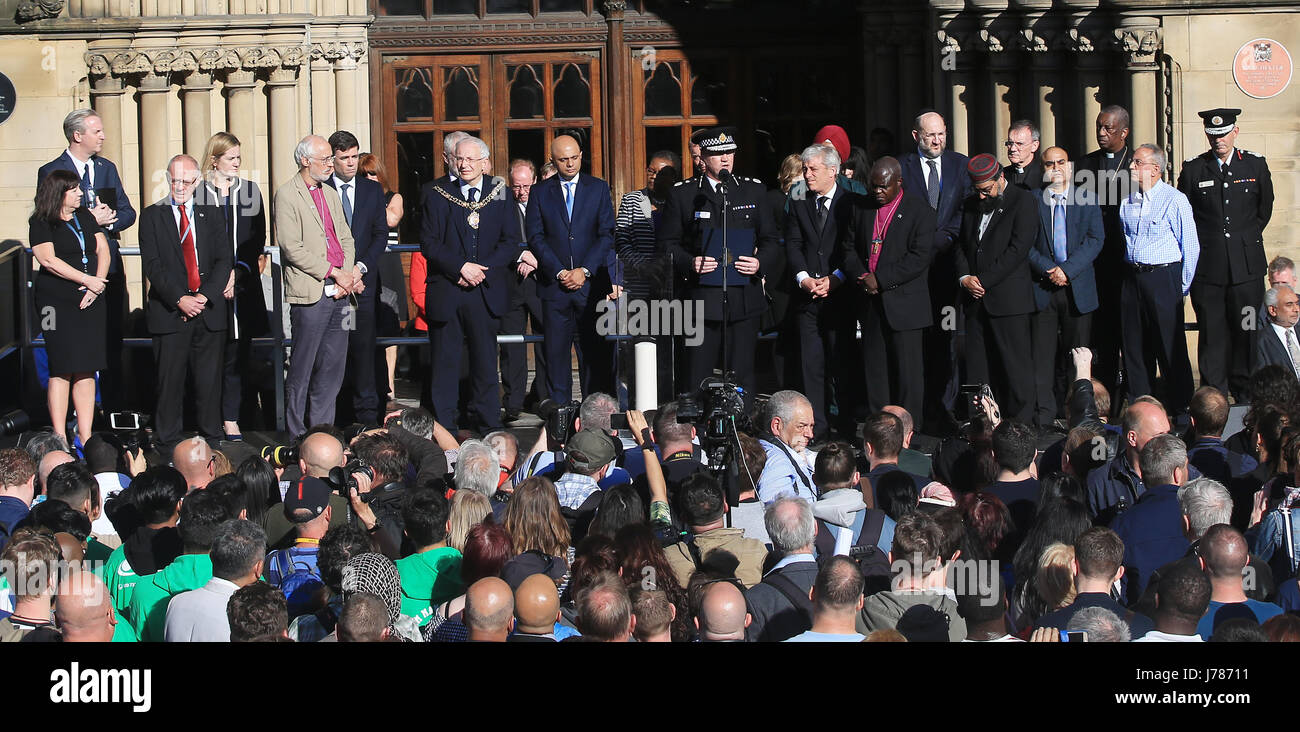 Greater Manchester Police Chief Constable High Resolution Stock ...