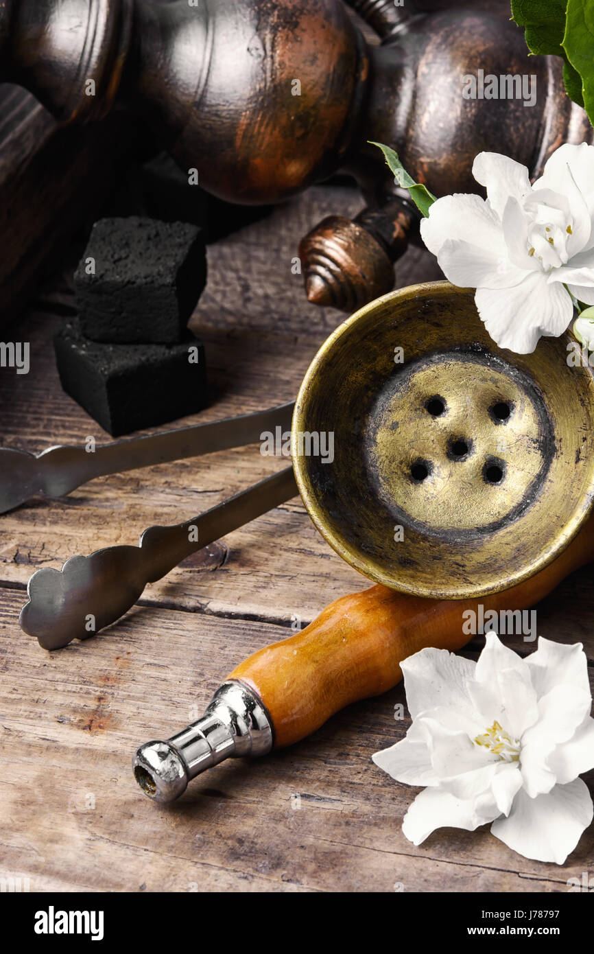Arab shisha tobacco aroma of the Jasmine flower Stock Photo - Alamy