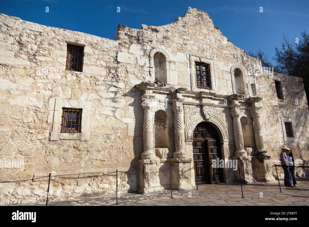The Alamo in San Antonio Texas Stock Photo - Alamy
