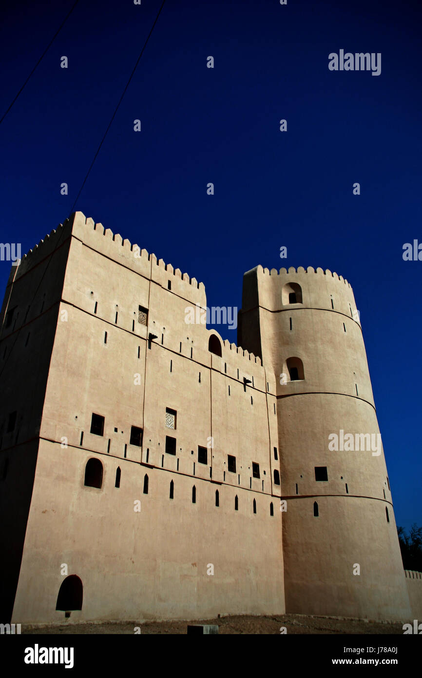 Bait Na'aman fortified house, Barka, Oman Stock Photo - Alamy