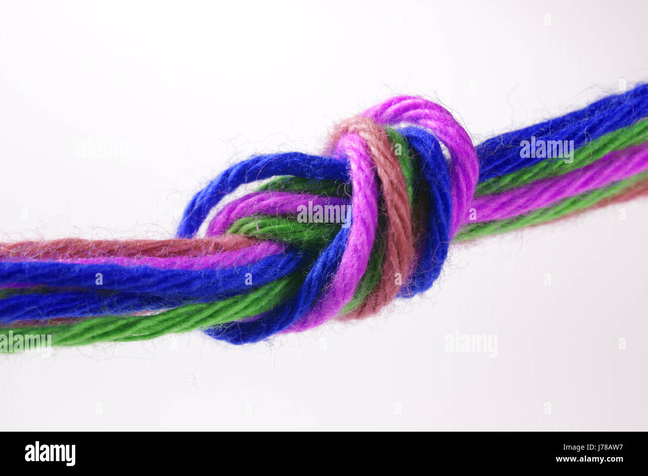 coloured colourful gorgeous multifarious richly coloured wool thread ...