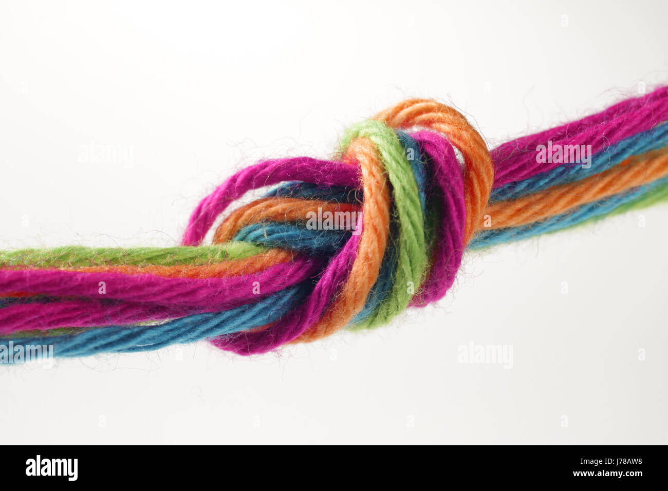 coloured colourful gorgeous multifarious richly coloured wool thread ...