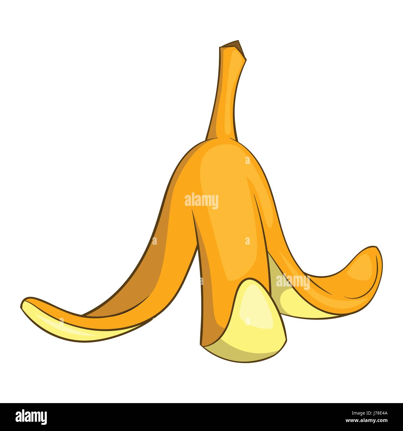 Banana Peel Cartoon Images