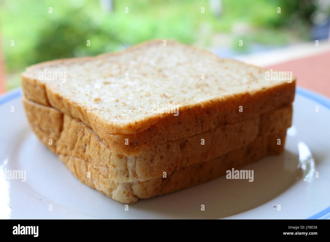 wheat bread close up Stock Photo - Alamy