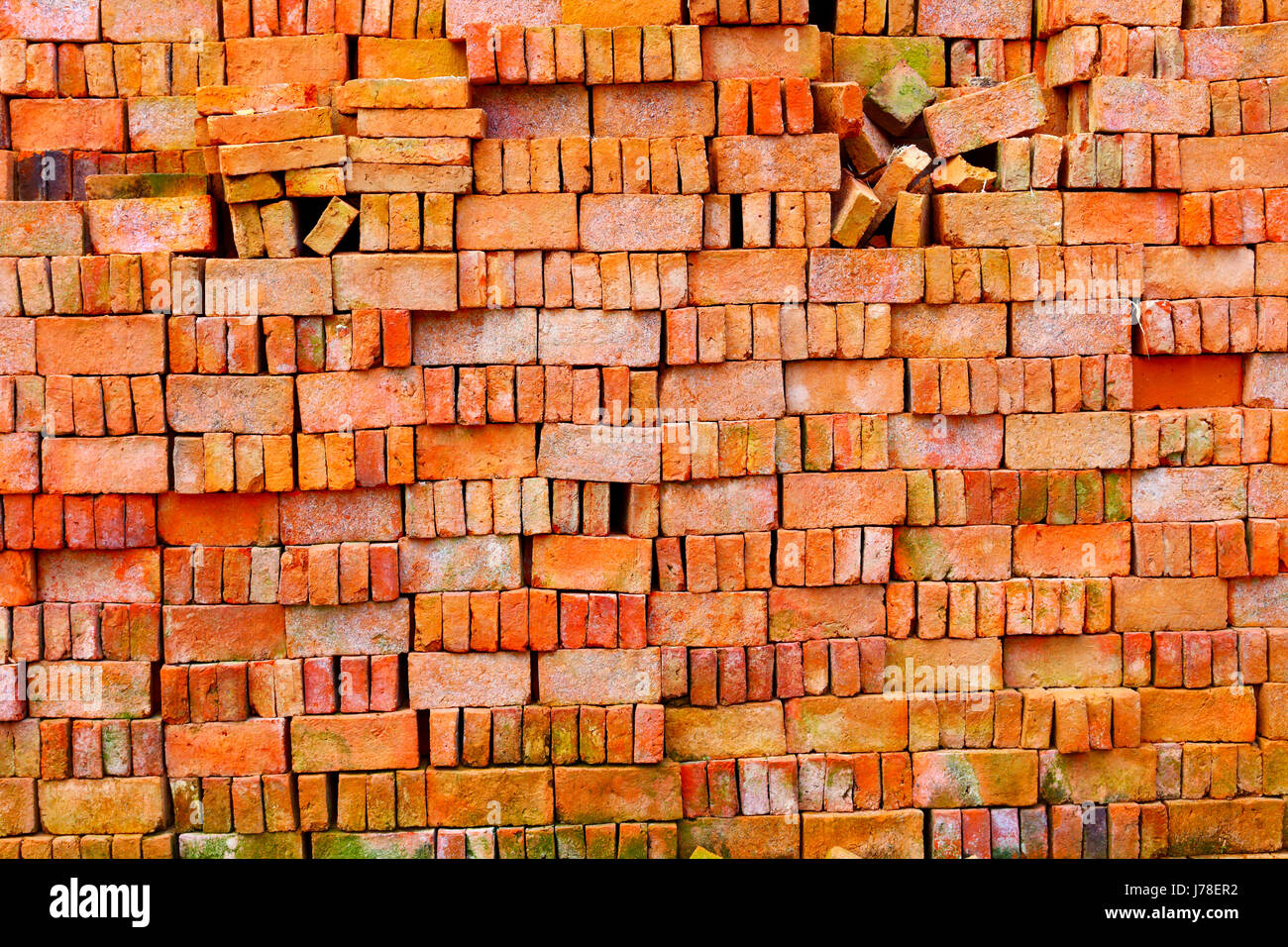 mass brick background isolated Stock Photo - Alamy