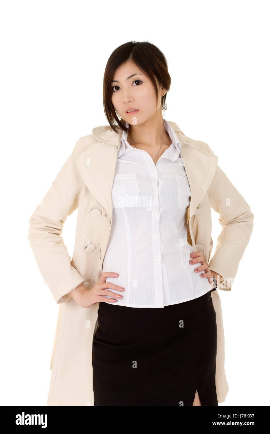 woman lady modern modernity portrait business dealings deal business ...