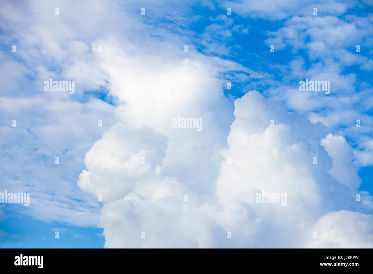 The vast blue sky and clouds sky, background image Stock Photo - Alamy