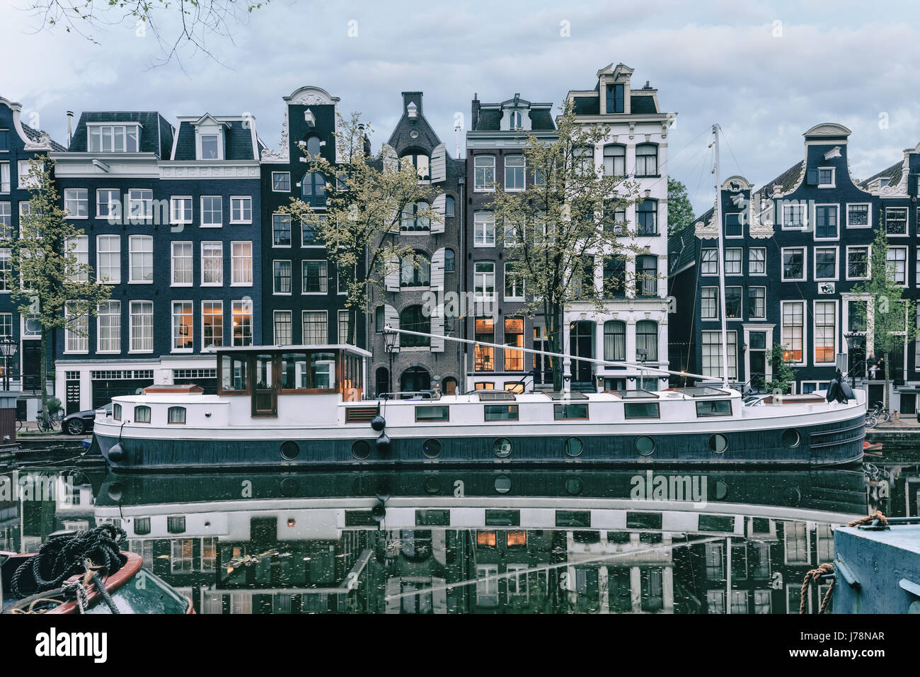 Old town of Amsterdam Stock Photo - Alamy