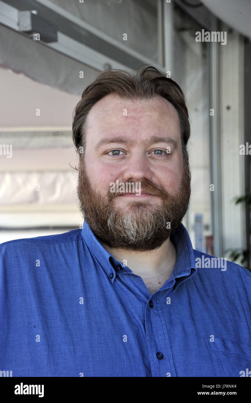 70Â°Cannes Film Festival 2017, Photocall film "Cuori Puri". Pictured: Stefano Fresi Stock Photo ...