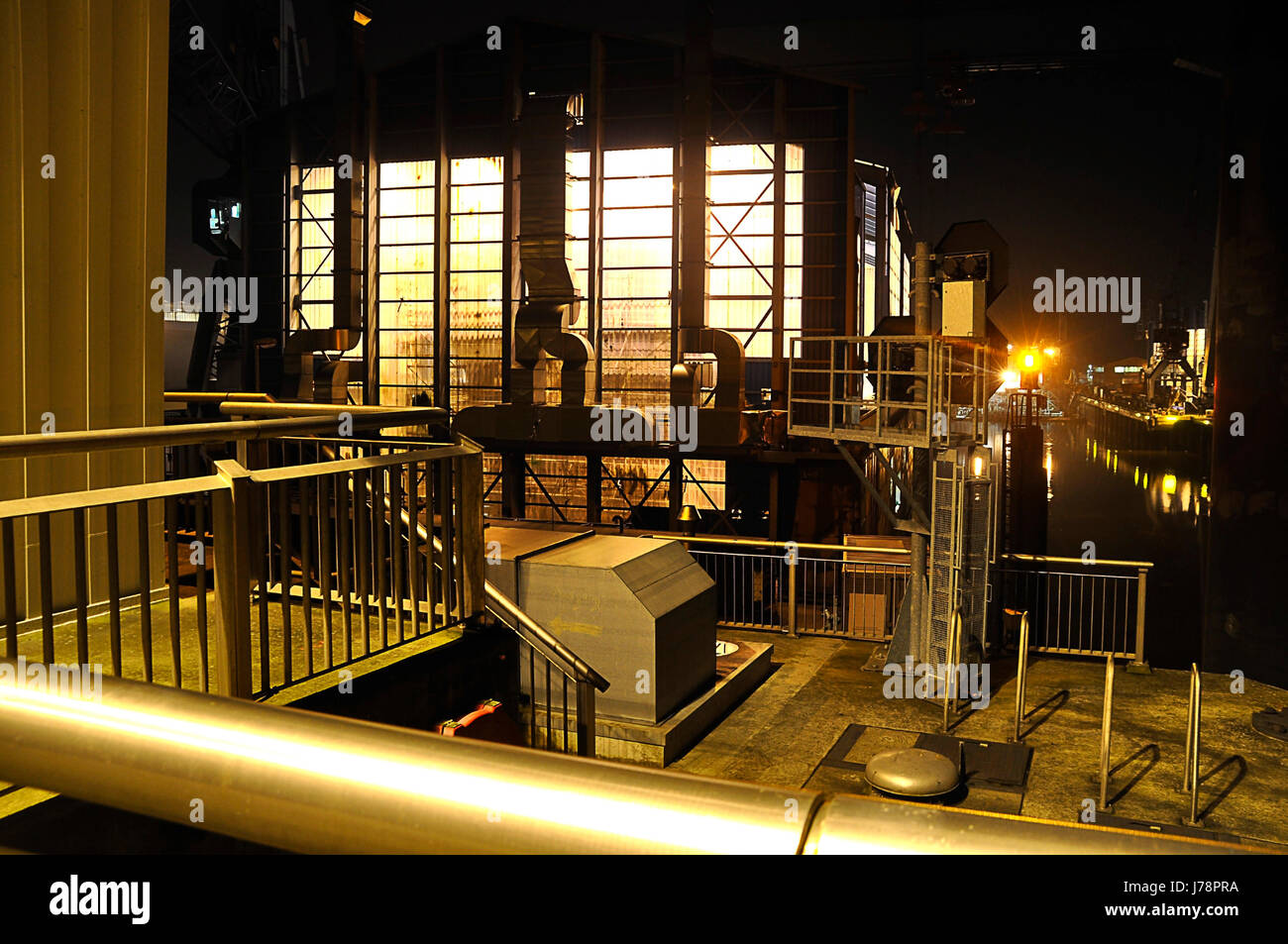 industry dockyard night work shipyard work job labor hall industry at ...
