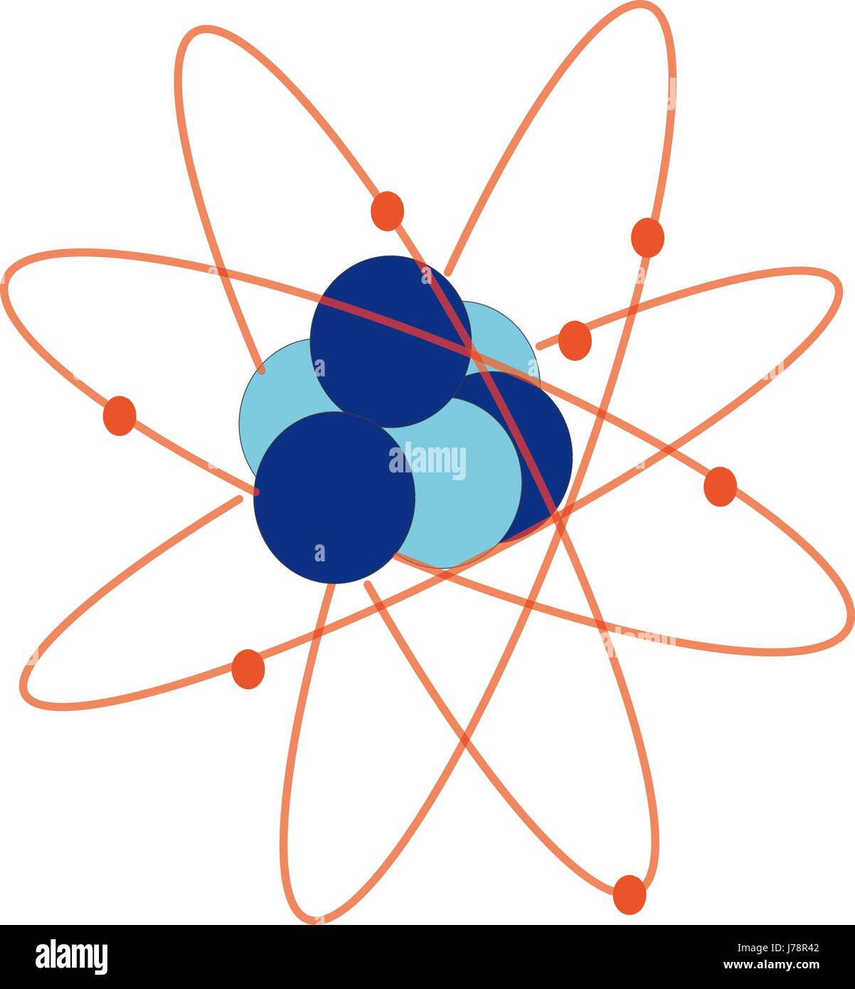 science research illustration atom graphics space science steel metal ...