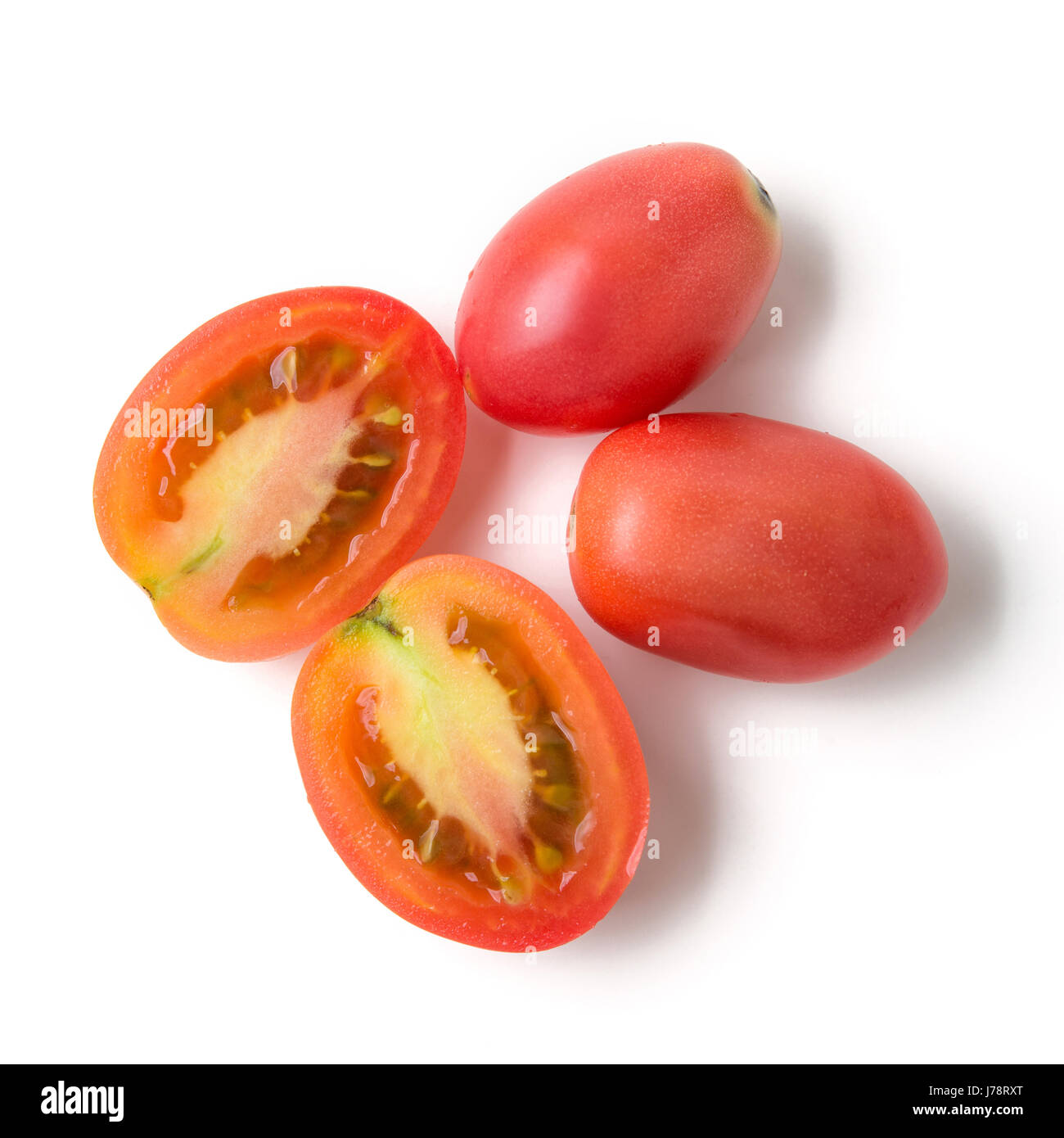 slices plum tomatoes Stock Photo - Alamy