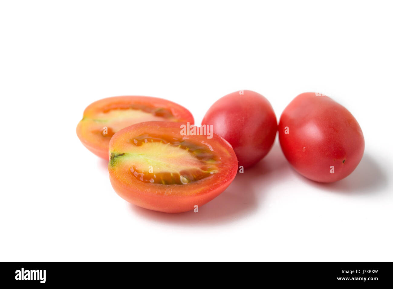 slices plum tomatoes Stock Photo - Alamy