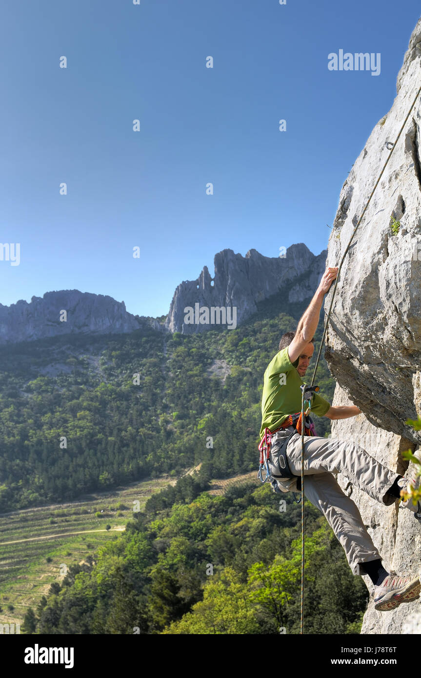 men man sport sports rise climb climbing ascend uphill tread clamber ...