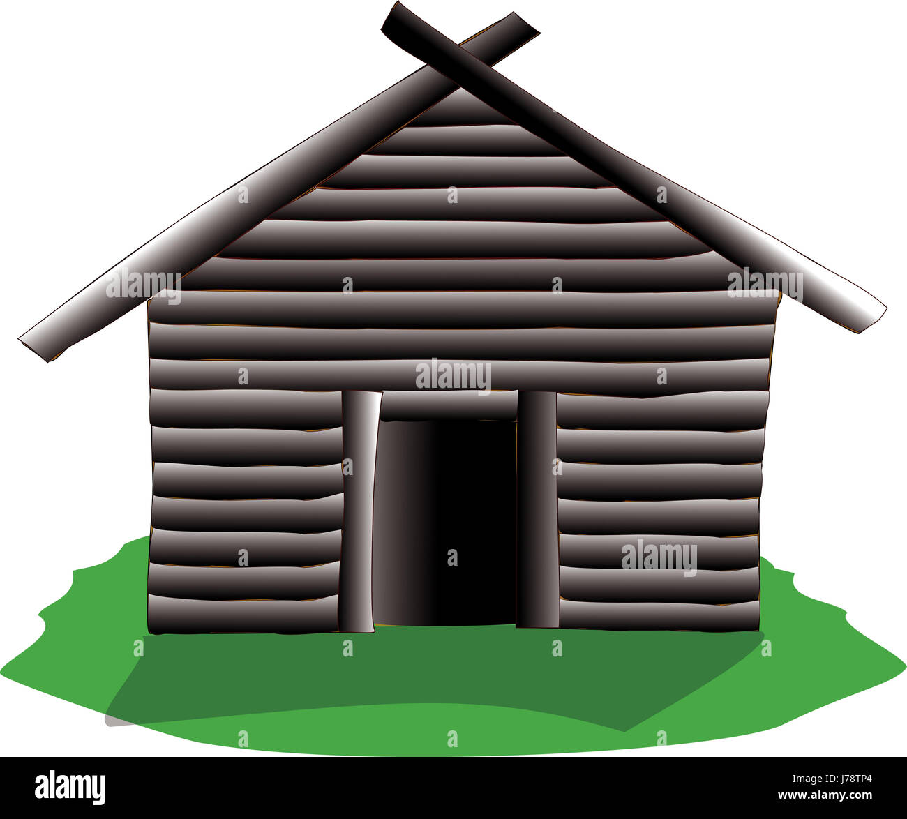 house building wood illustration ecology house building environment ...