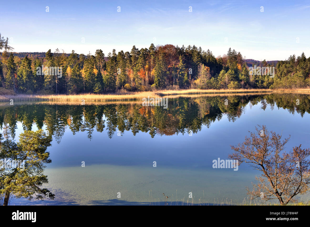 mirroring colour fresh water lake inland water water colors colours ...