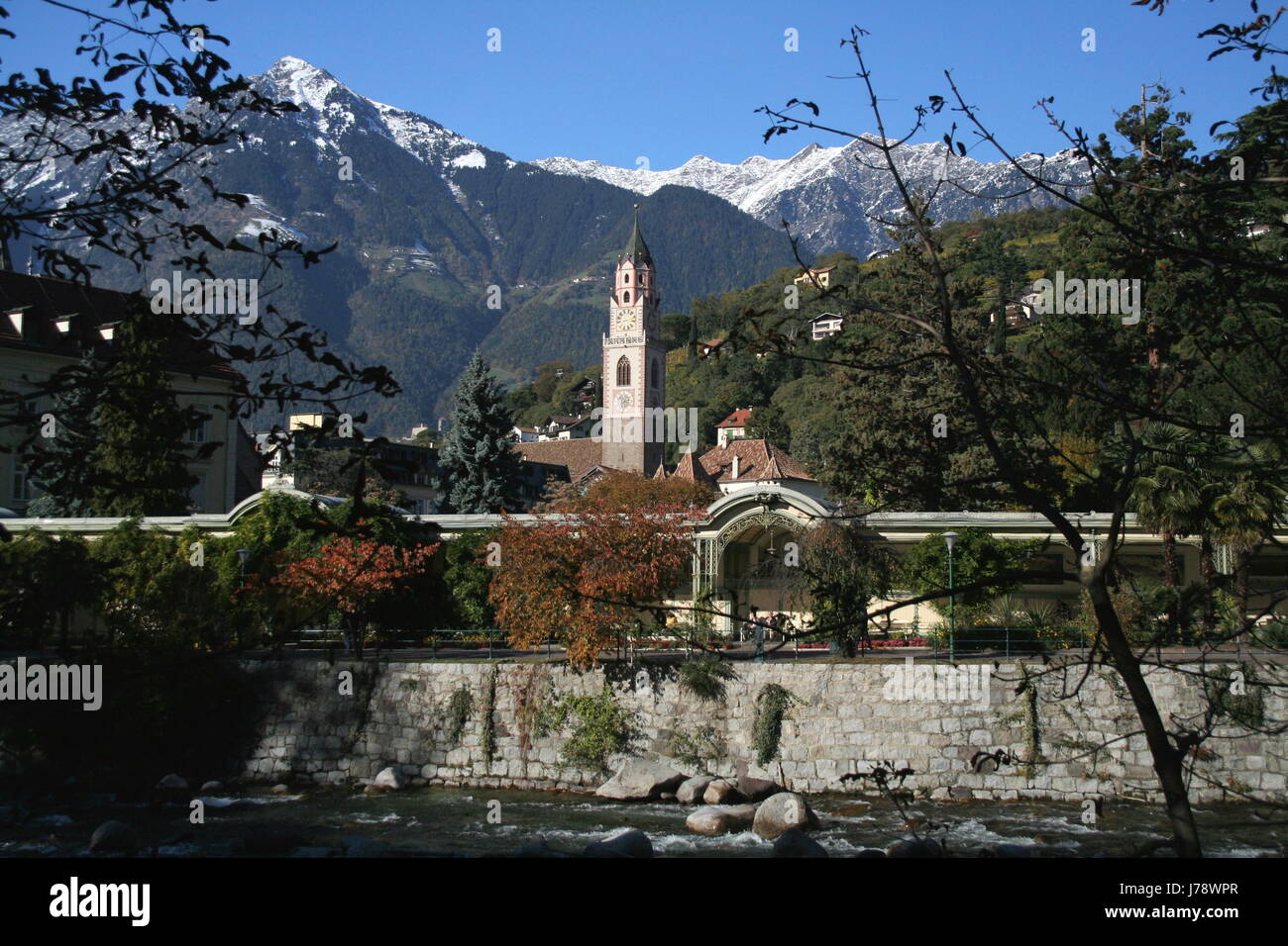 Passer winterpromenade meran hi-res stock photography and images - Alamy