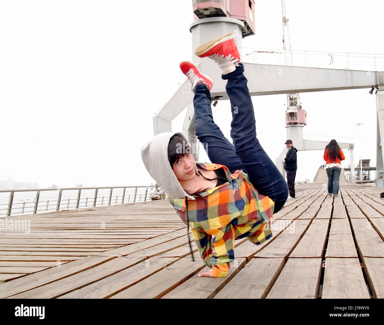 lifestyle portrait urban performance woman humans human beings people ...