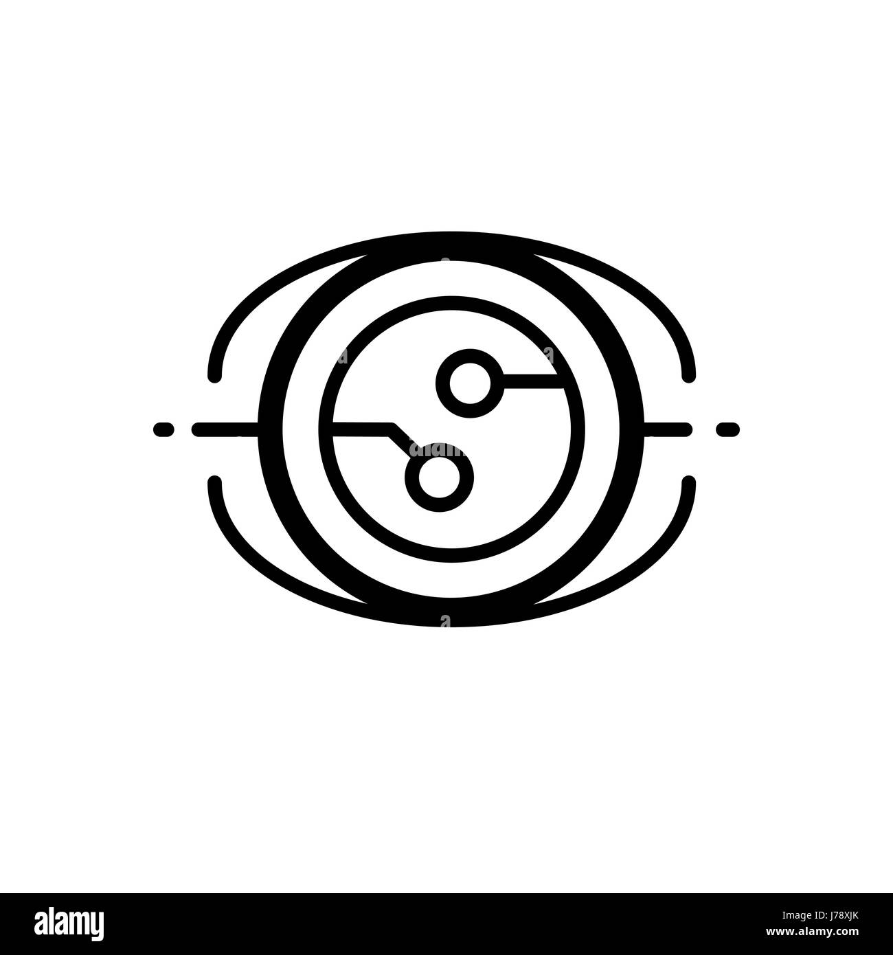 A symbol of protection and security under the supervision of smart ...