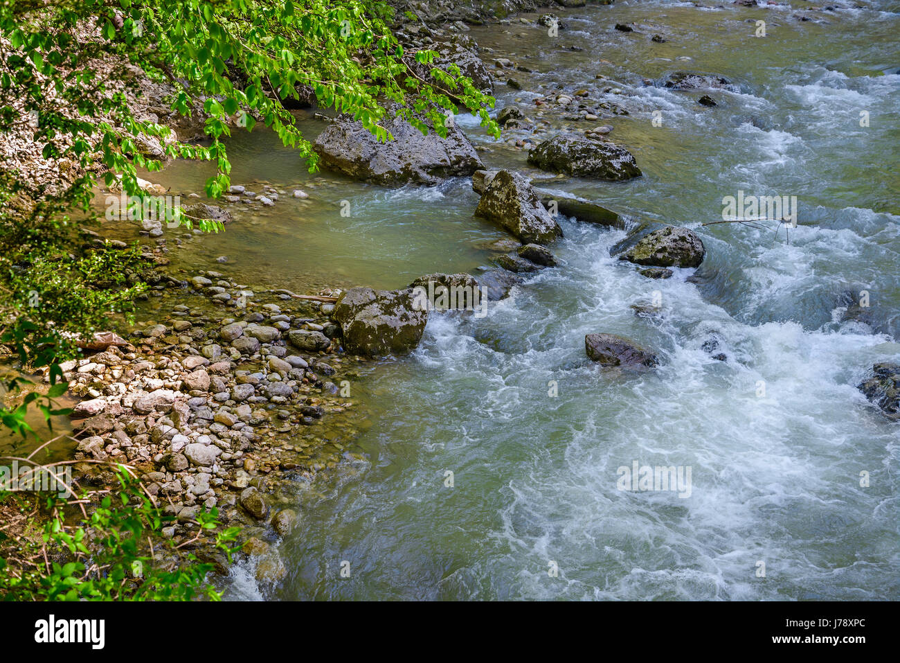 Natural mountain river water hi-res stock photography and images - Alamy