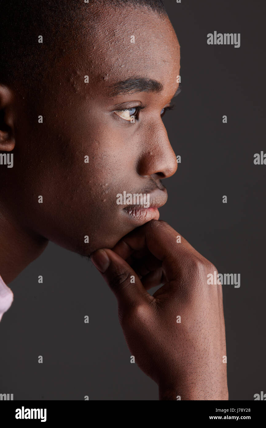 male masculine black swarthy jetblack deep black African business man ...