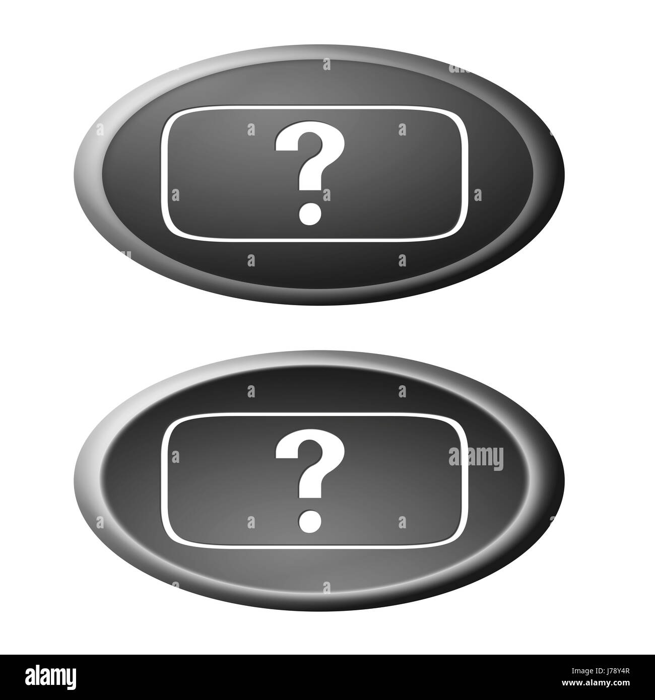 inform button query asked ask question demand question mark assistance ...