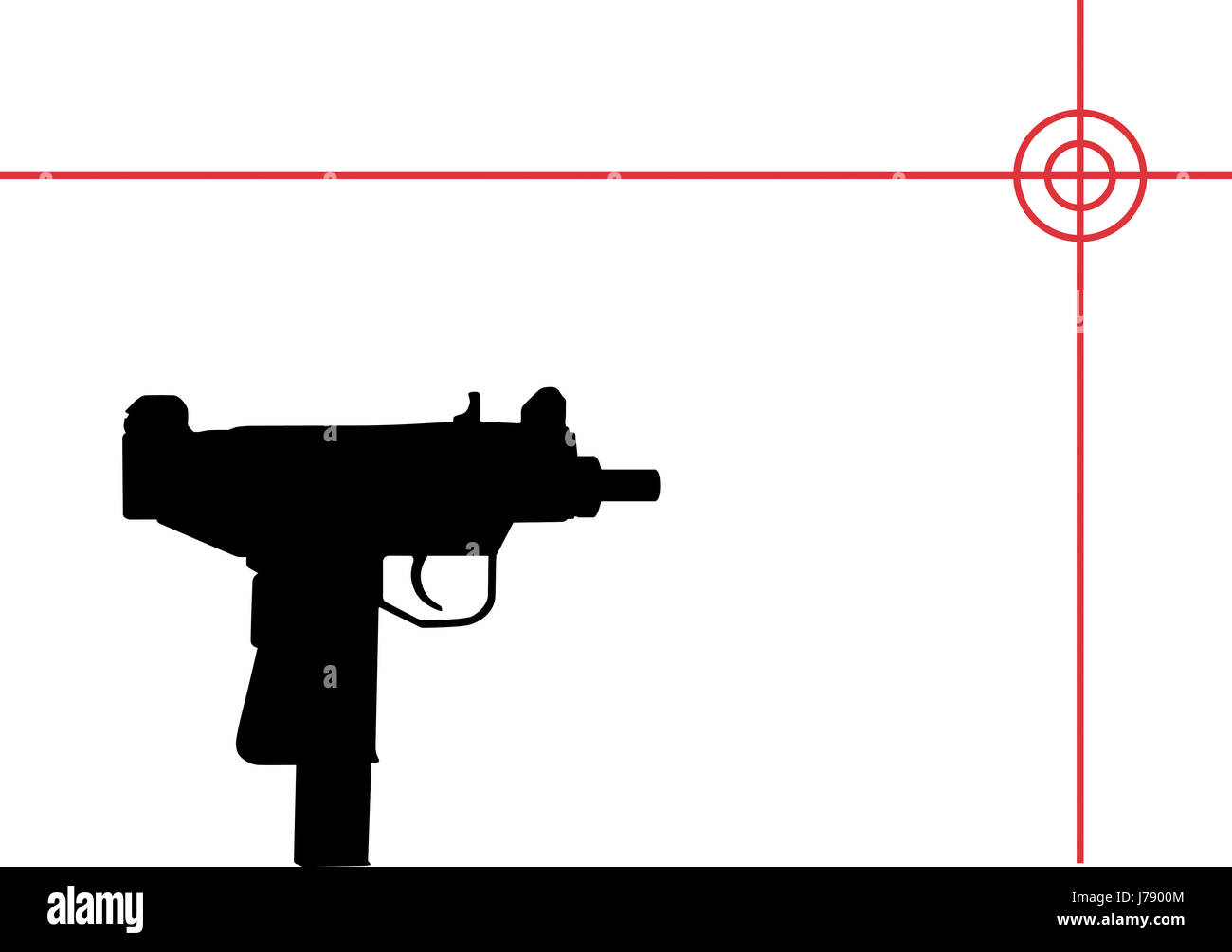 war illustration gun firearm arm weapon robot automatic machine machine ...